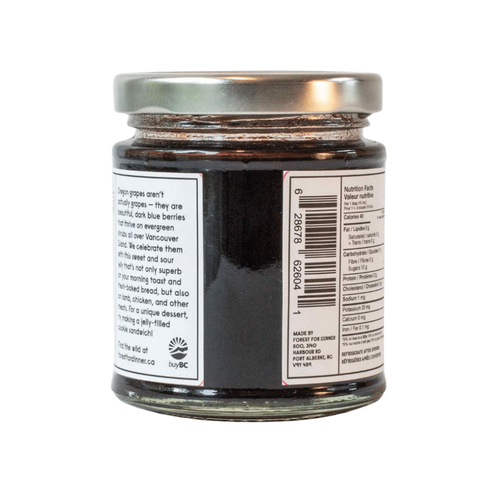 Wild Oregon grape Jelly - Forest For Dinner | Wild Food Specialist on ...